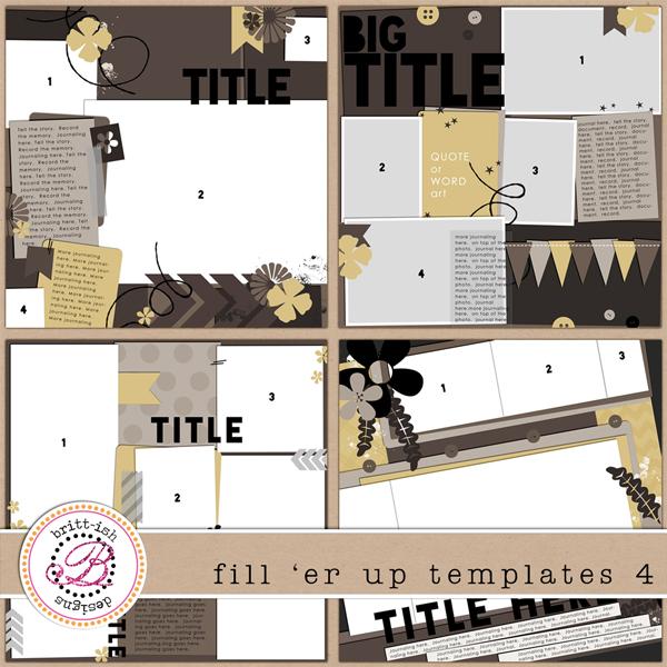 Fill 'Er Up Templates 4 – Britt-ish Designs